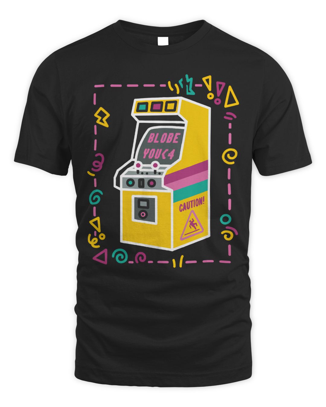 Piso4 Merch Retro Arcade Shirt