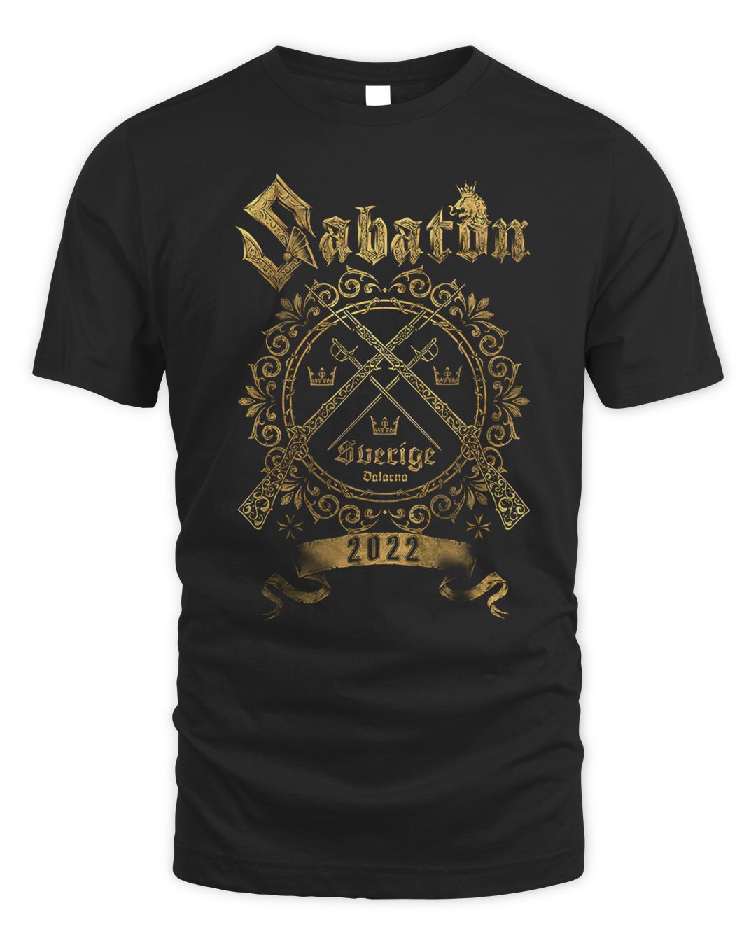 Sabaton Merch Sverige 2022 Tour Shirt