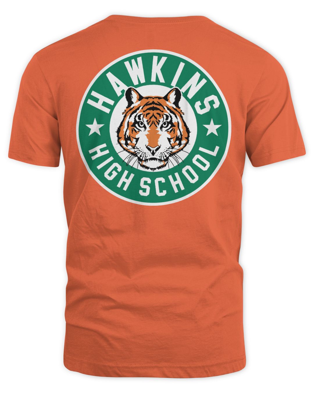 Stranger Things Merch H&M Hawkins High School Tiger Shirt